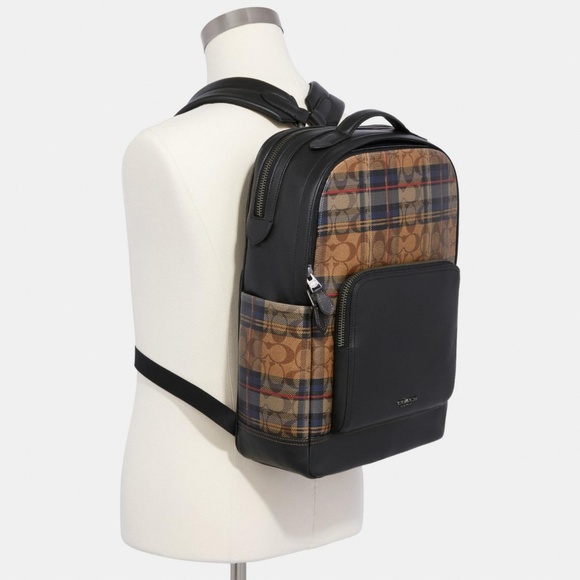 Coach | Bags | Nwt Coach Graham Signature Mens Backpack | Poshmark